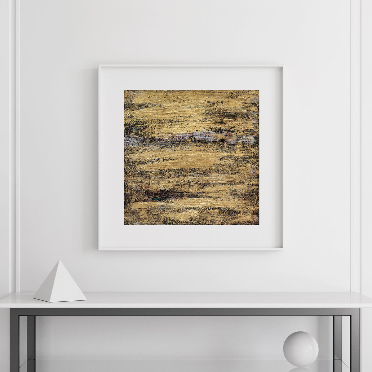 'INTEGRITY' Art Print and abstract painting by Marina Papaspirou
